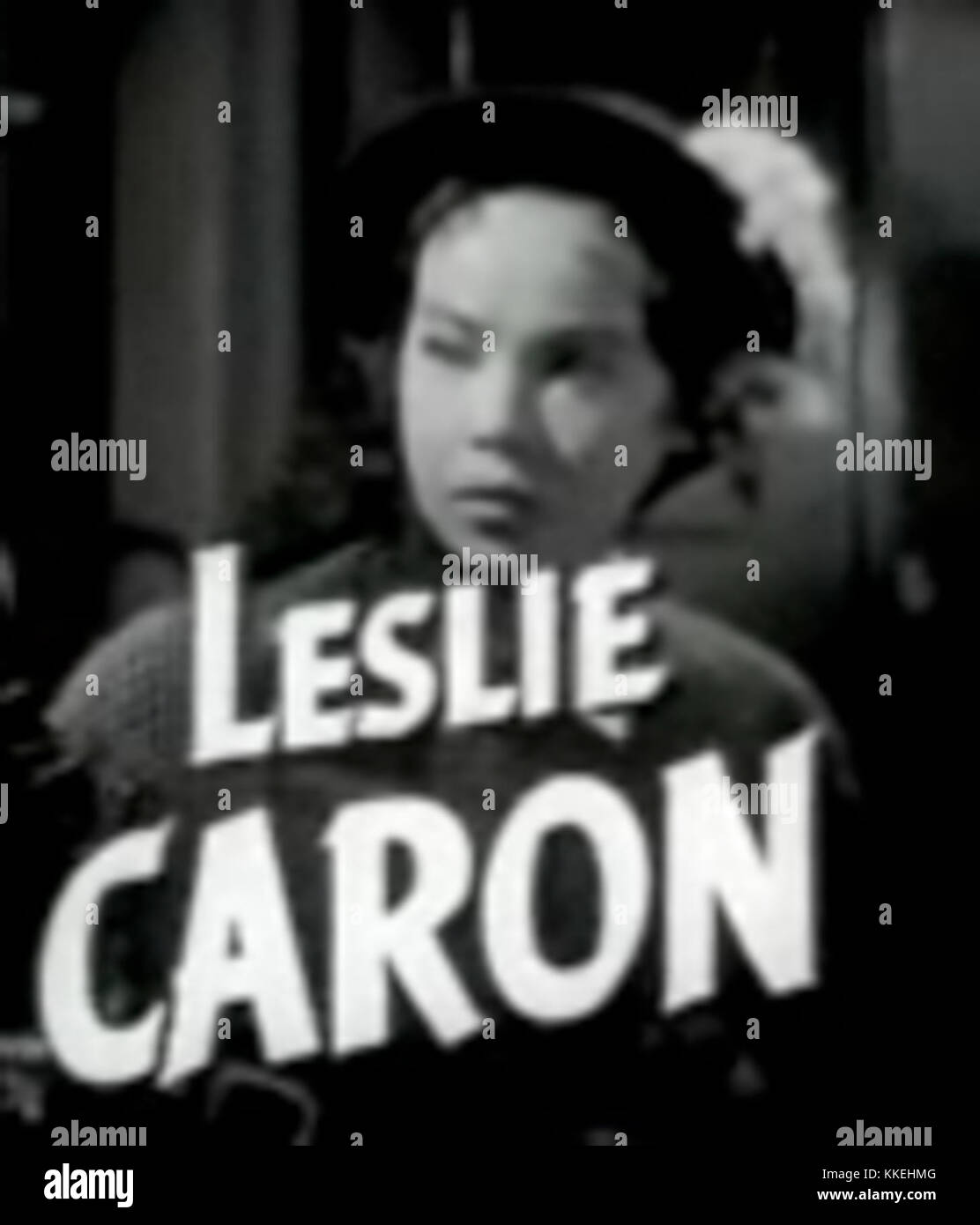 Leslie Caron appears in 'The Man With a Cloak' trailer, a 1951 film ...