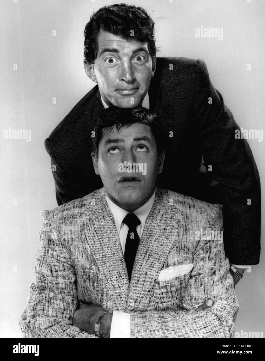 Dean Martin and Jerry Lewis perform on the Colgate Comedy Hour in 1955 ...