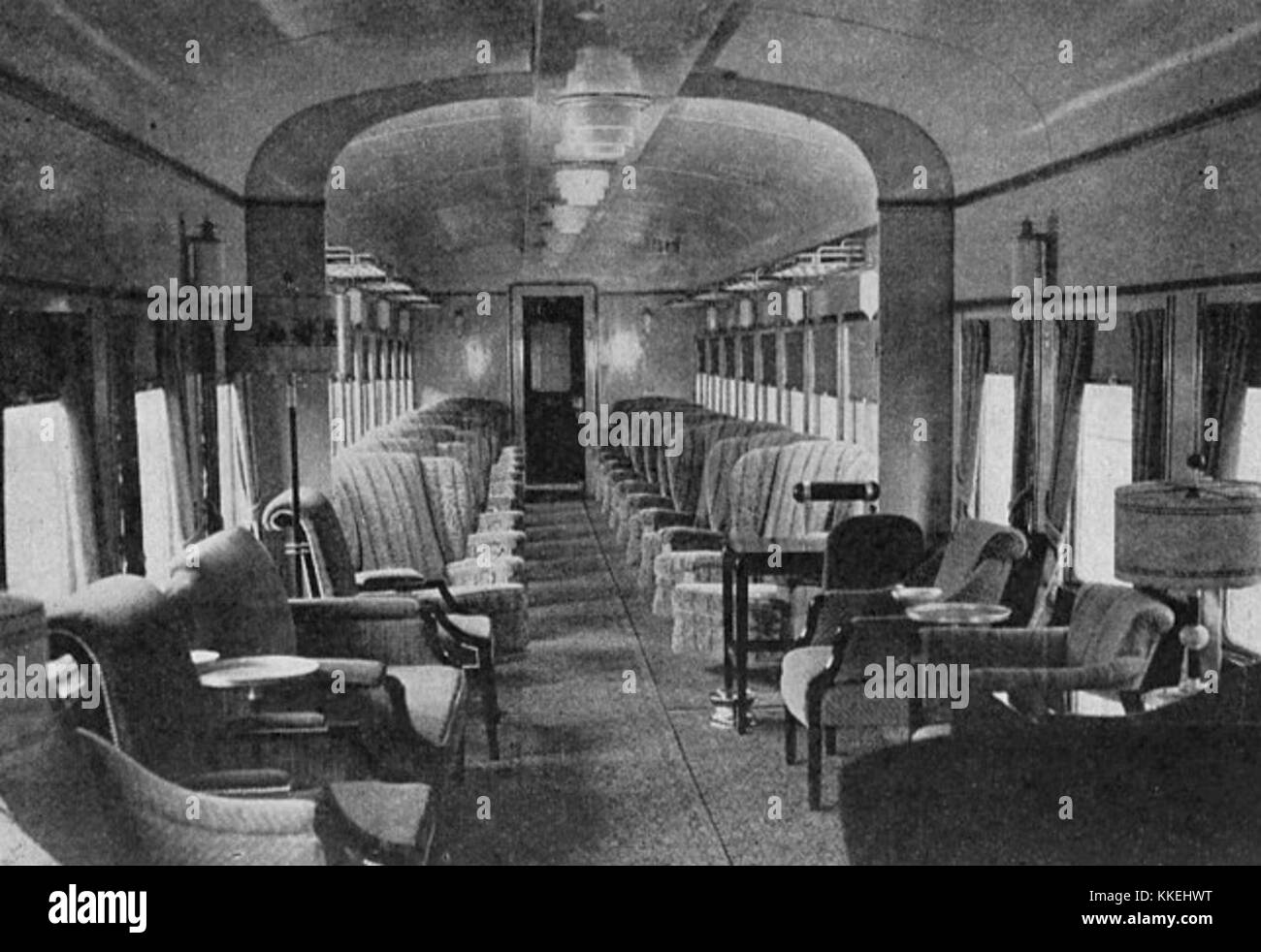 The Abraham Lincoln parlor car, built in 1935, was a luxurious train ...