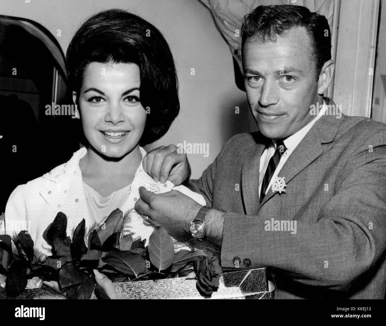 Annette Funicello in Seattle parade 1963 Stock Photo - Alamy