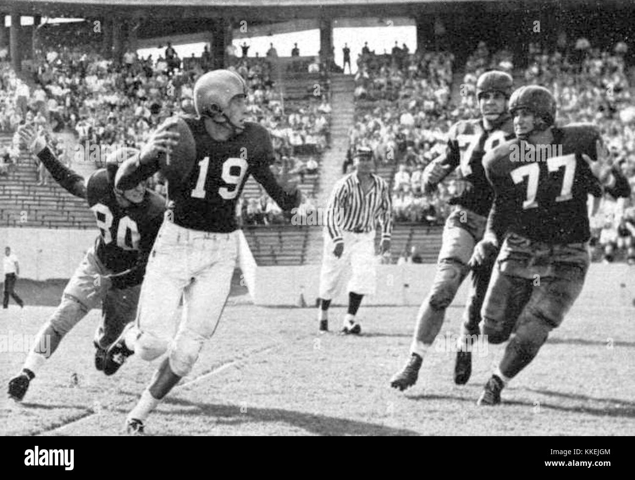 The 1952 football season featured a game between Baylor and Houston ...