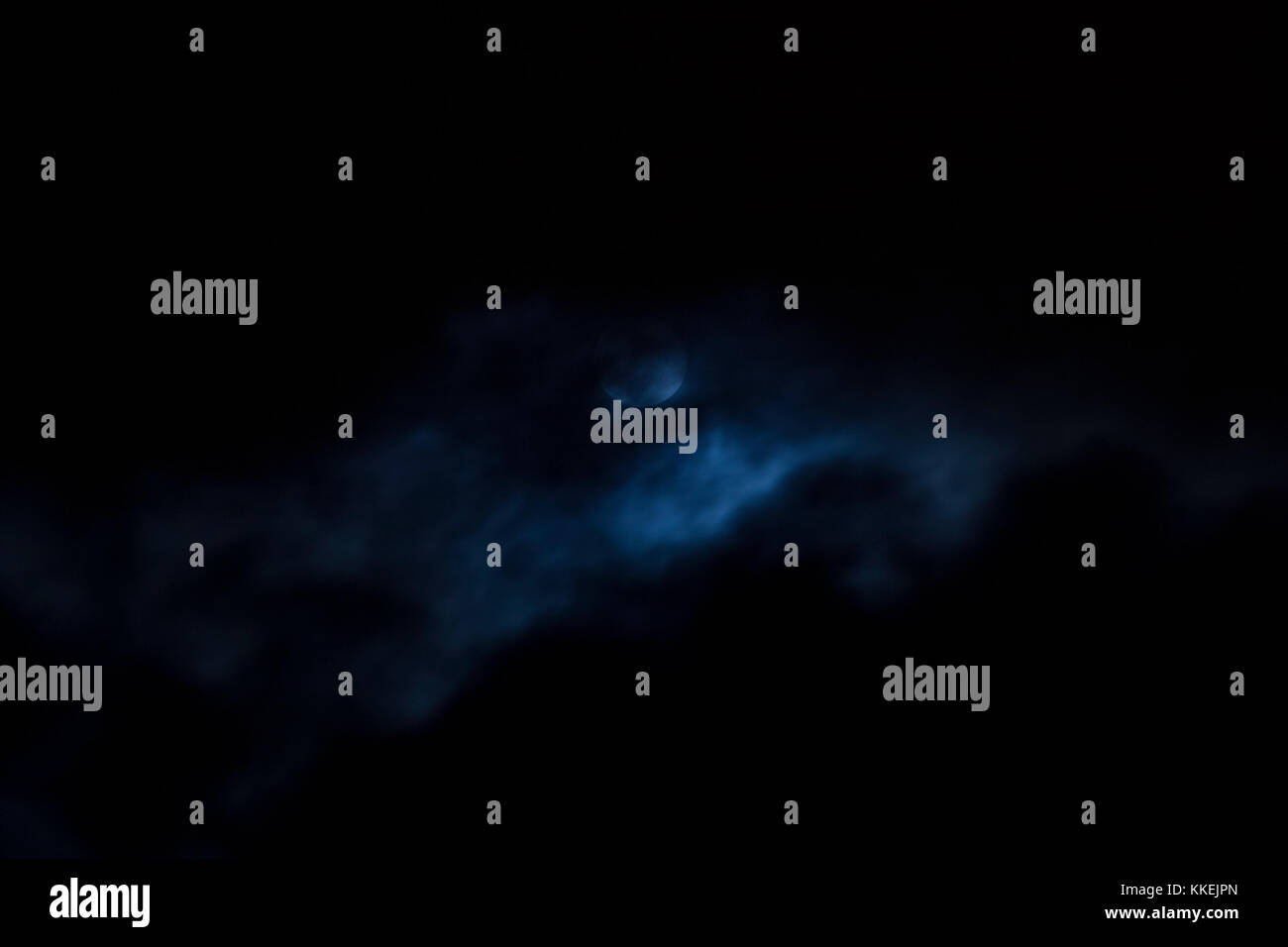 Full moon covered with clouds Stock Photo - Alamy