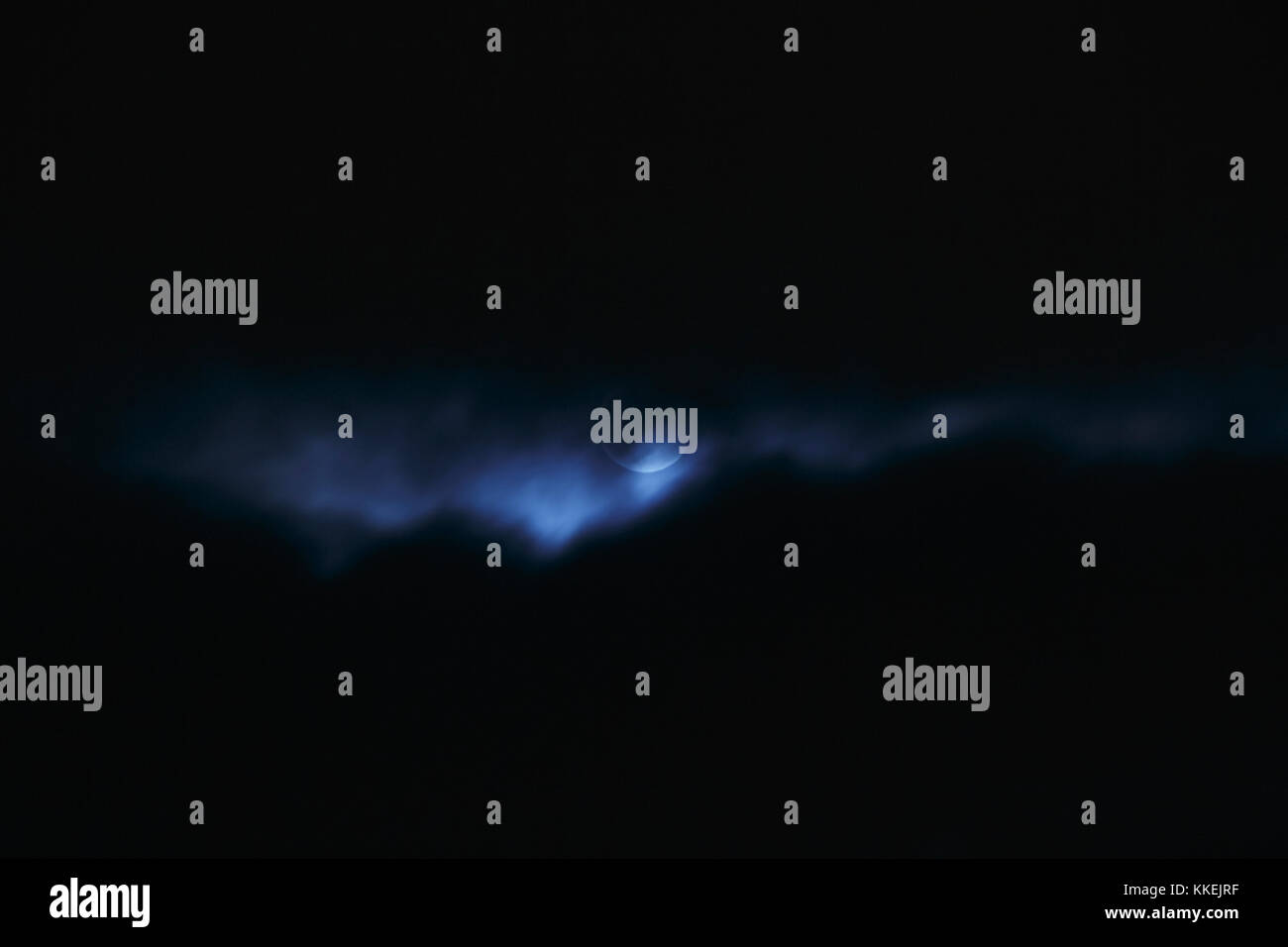 Full moon covered with clouds Stock Photo - Alamy