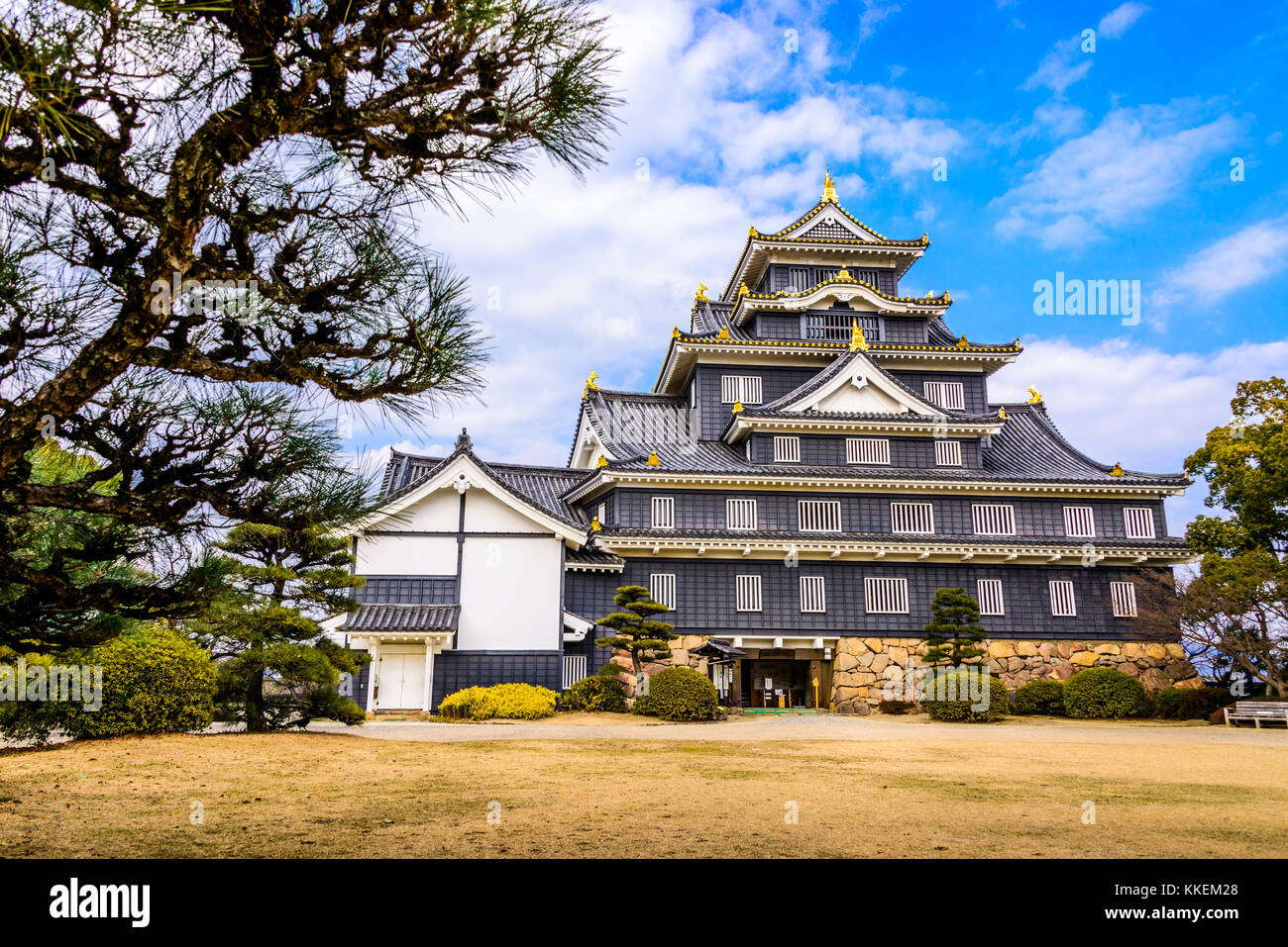 Okayama Castle in Okayama, Japan Stock Photo - Alamy