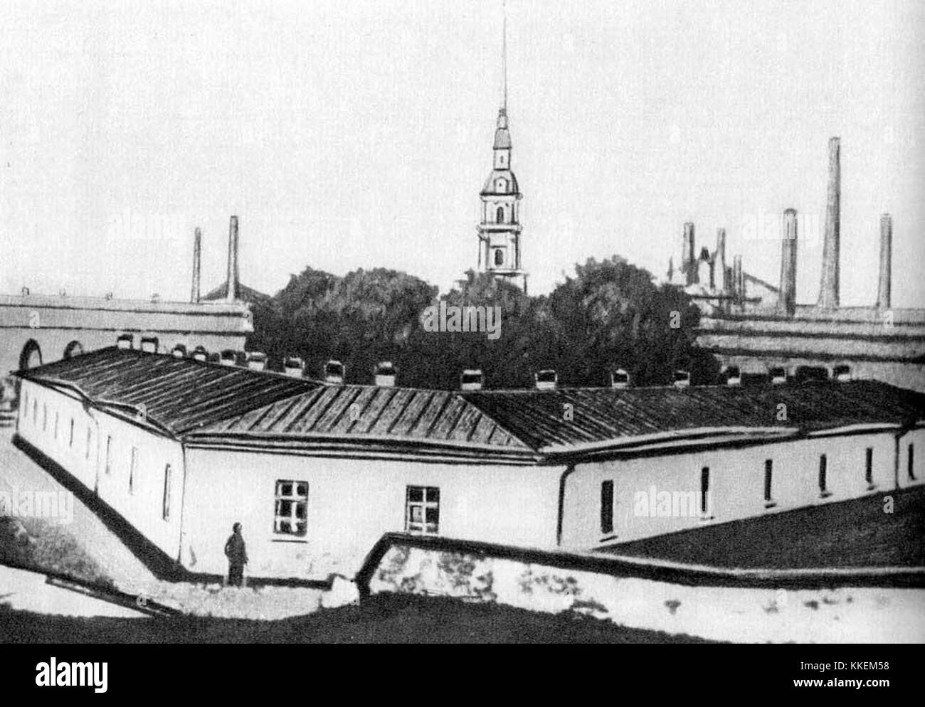 Alexeyevsky ravelin is a historical fortification element located in St ...