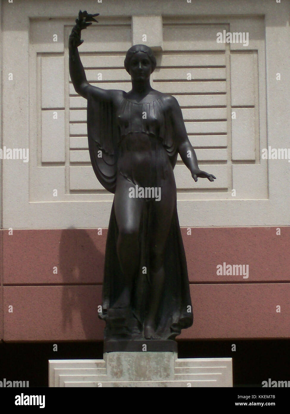 The Aurora Eos Statue, a classical sculpture, depicts Aurora, the Roman ...