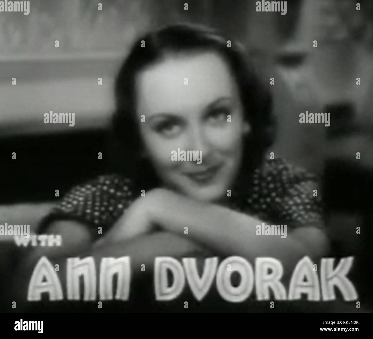 This still from the trailer of Bright Lights features Ann Dvorak, an actress known for her roles ...