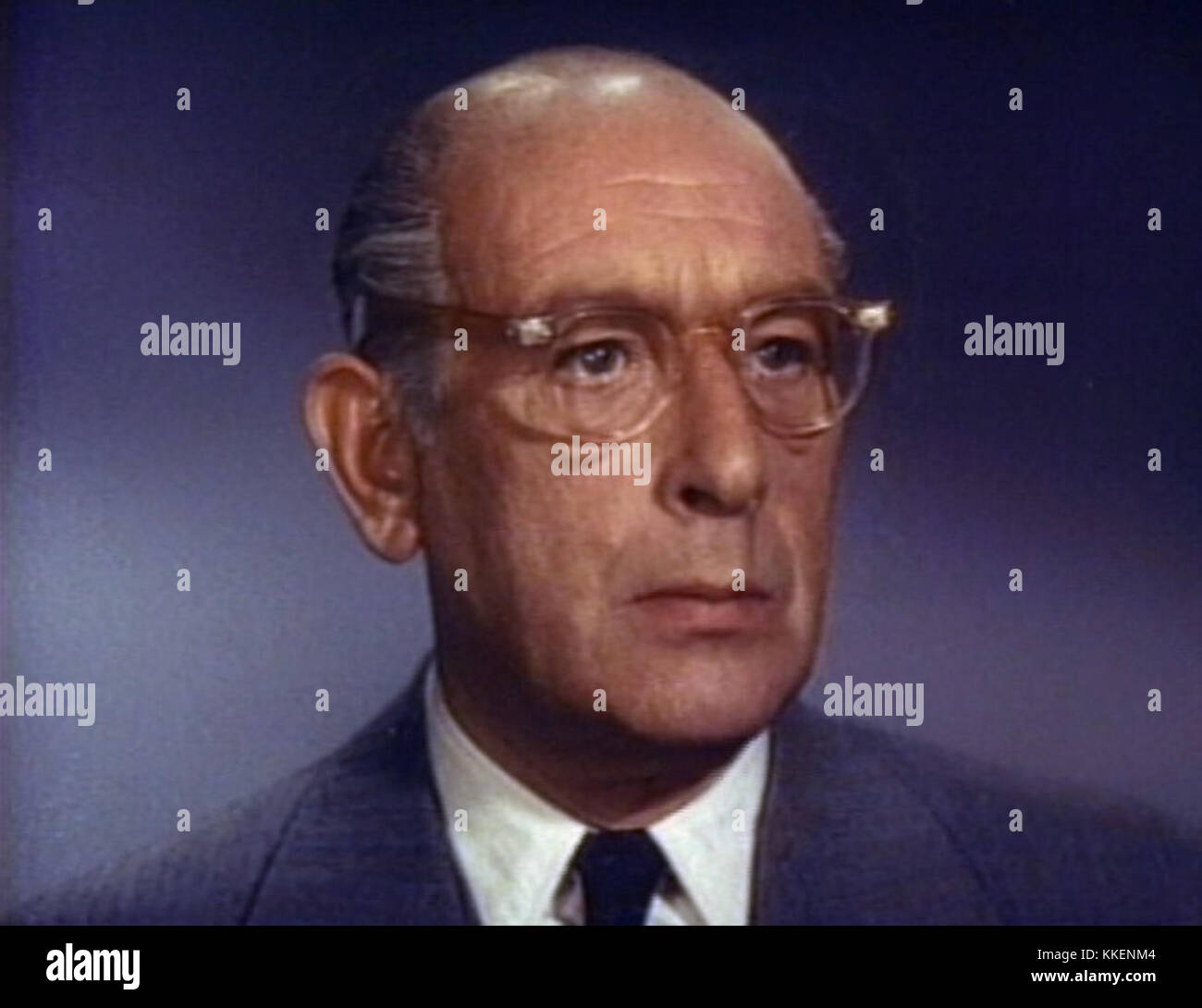 Cedric Hardwicke, a renowned actor, appears in a trailer for Alfred ...