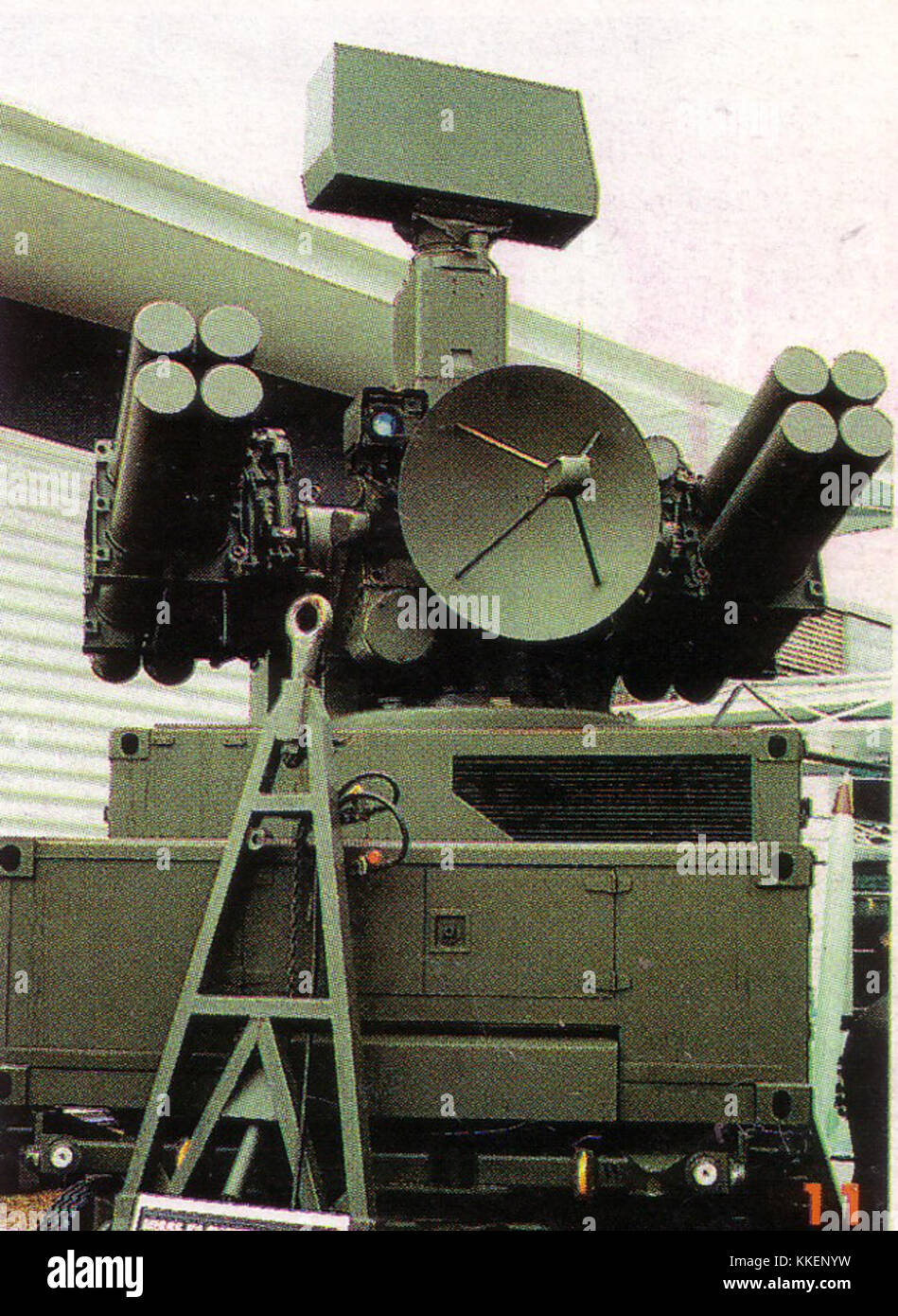 The Crotale NG is a short-range air defense missile system developed by ...