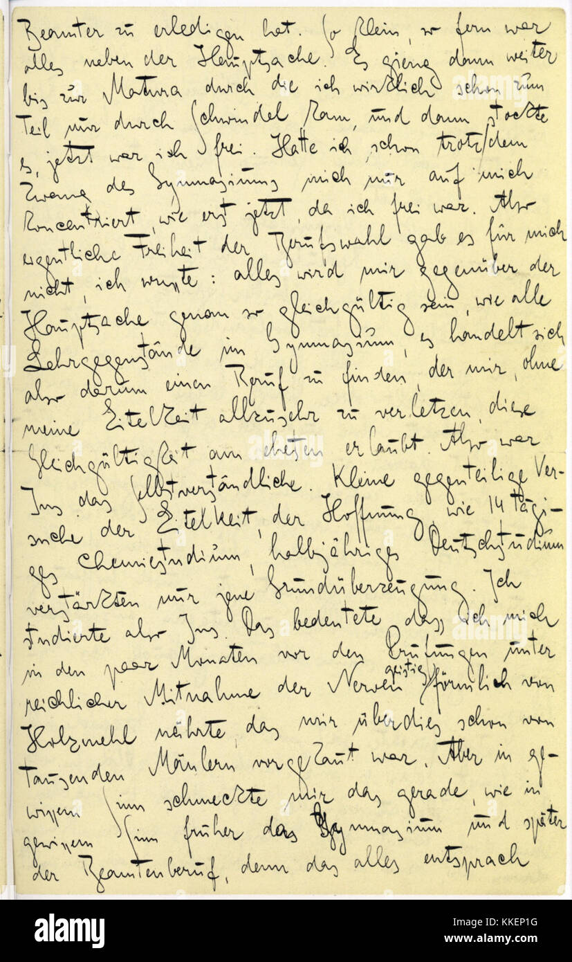 *De Kafka Brief an den Vater* is a famous letter written by Franz Kafka ...