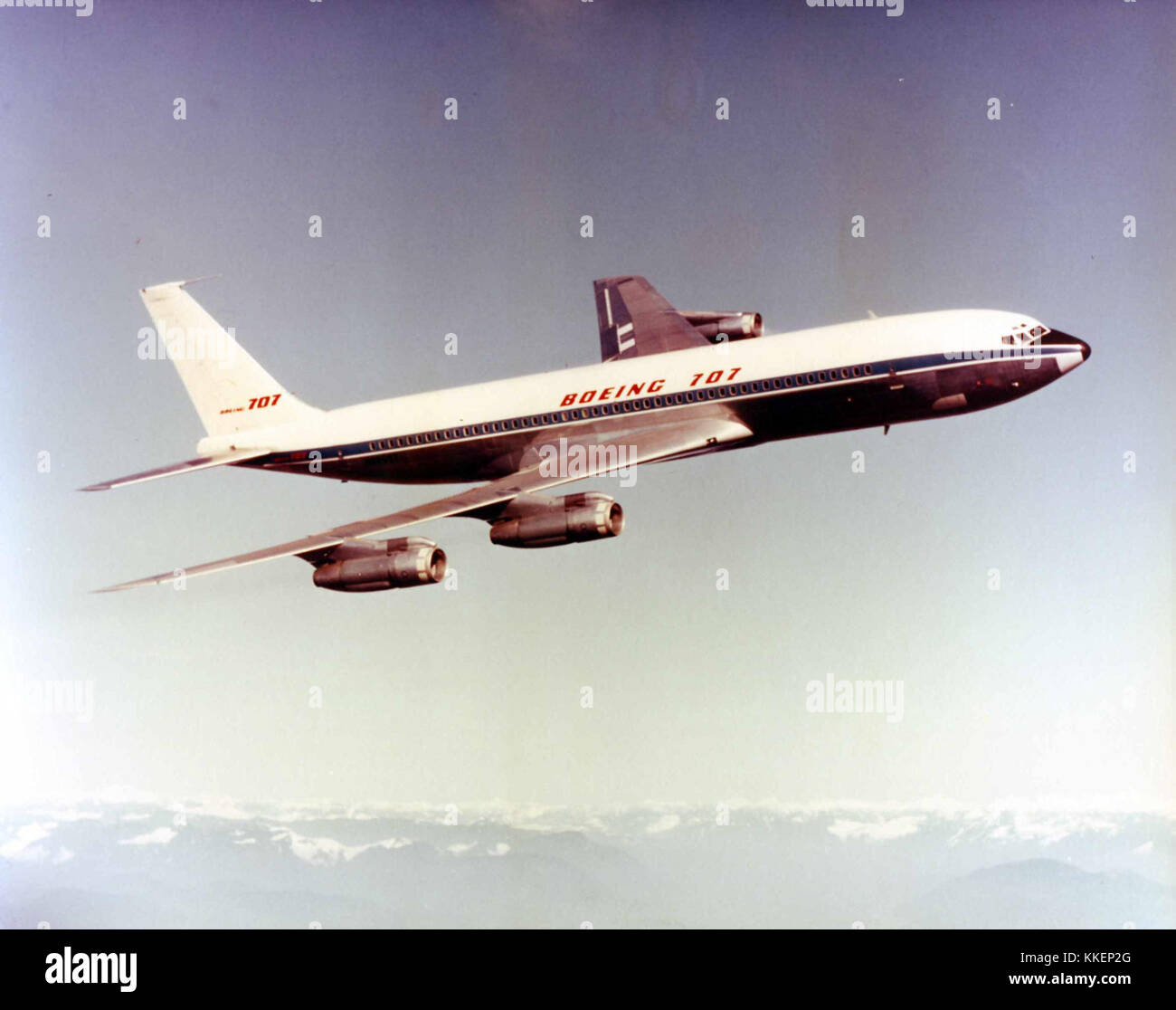 Boeing 707 vintage hi-res stock photography and images - Alamy
