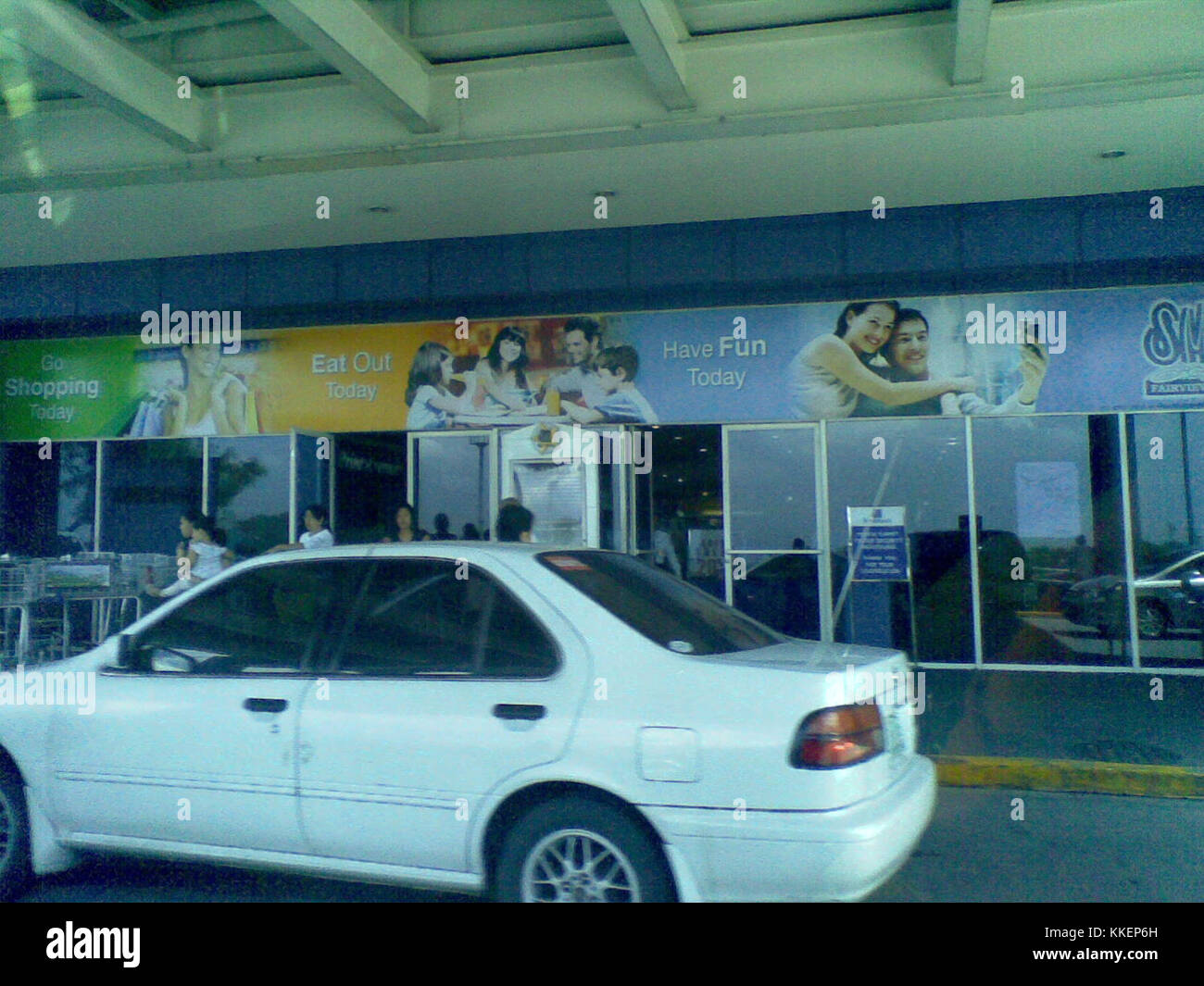 SM Fiarview Entrance Stock Photo - Alamy