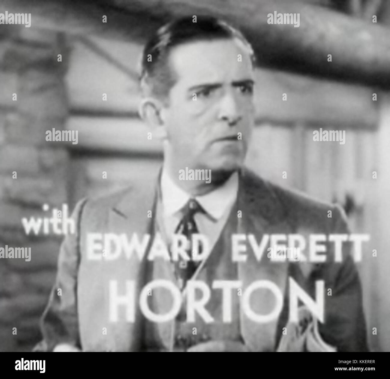 Edward everett horton photo hi-res stock photography and images - Alamy