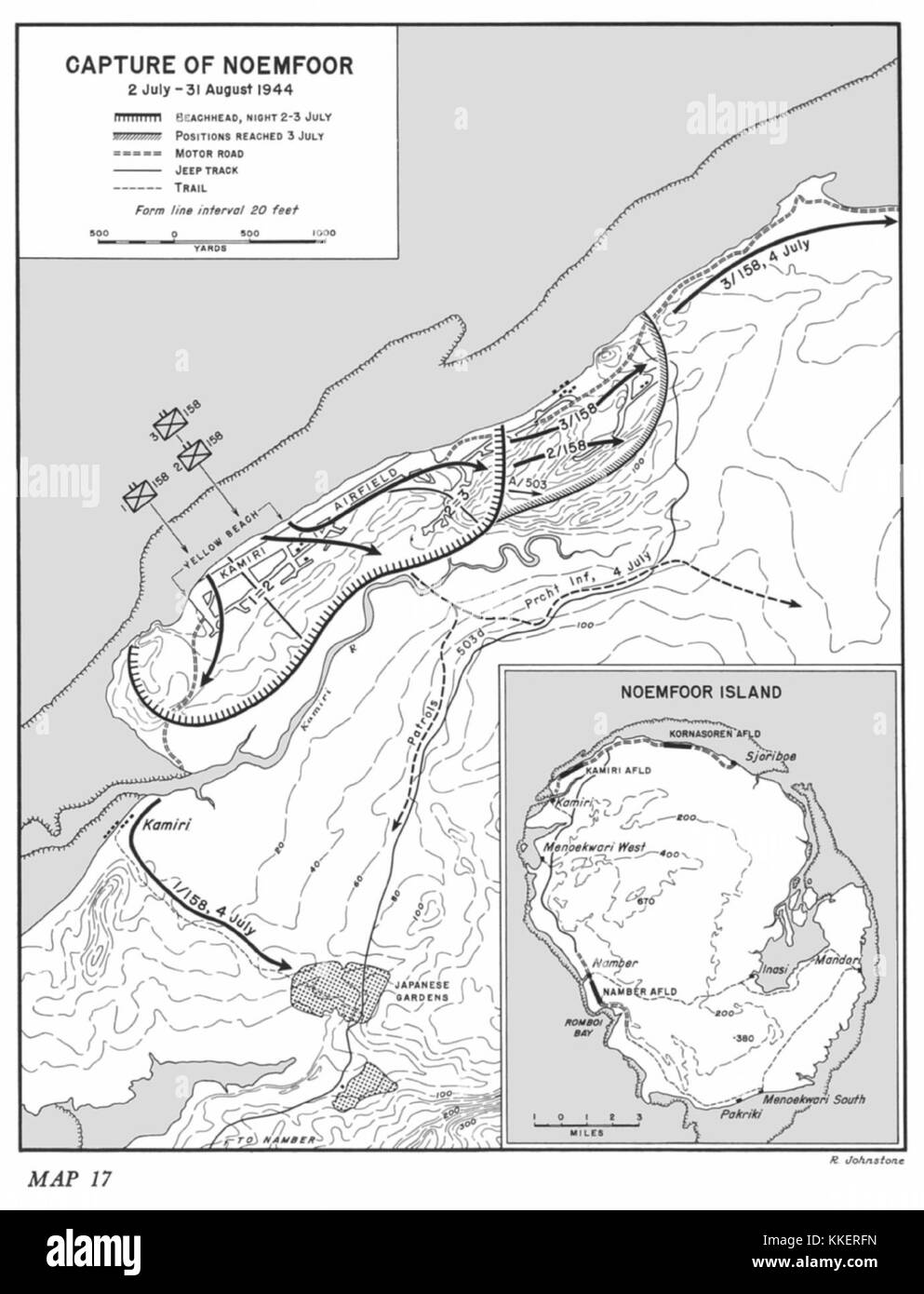 Capture of Noemfoor Stock Photo - Alamy