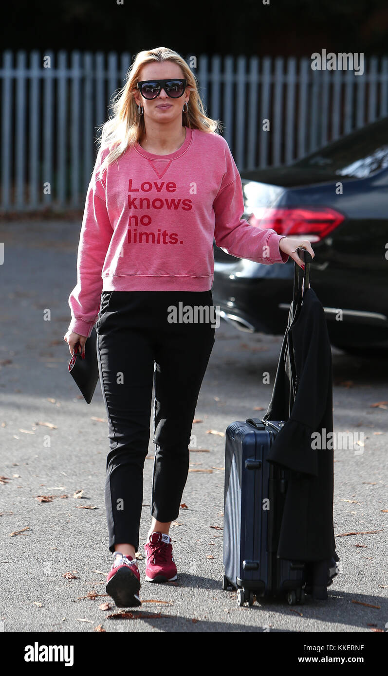 Professional dancer Nadiya Bychkova arrives at rehearsals for Strictly ...