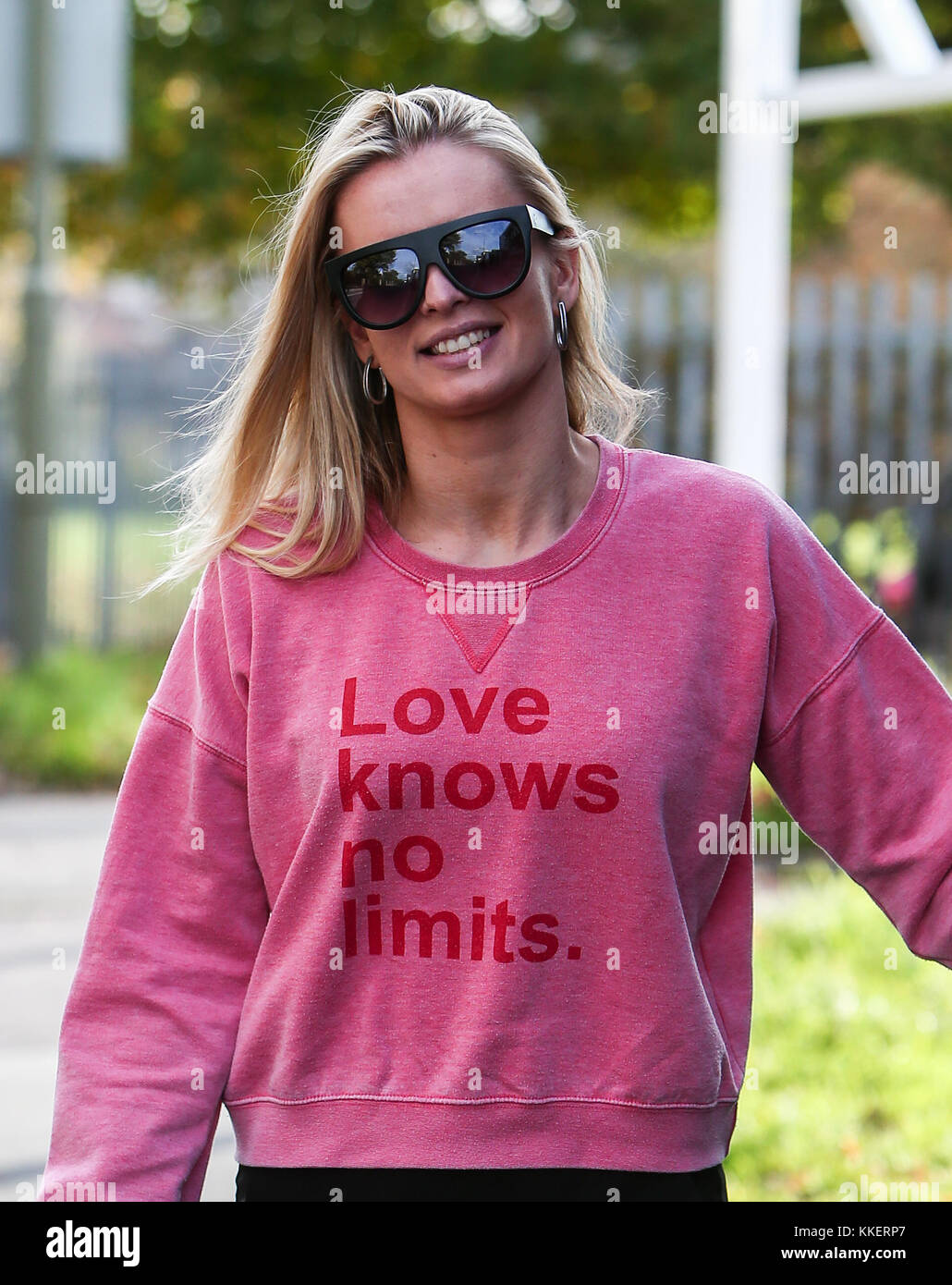 Professional dancer Nadiya Bychkova arrives at rehearsals for Strictly ...