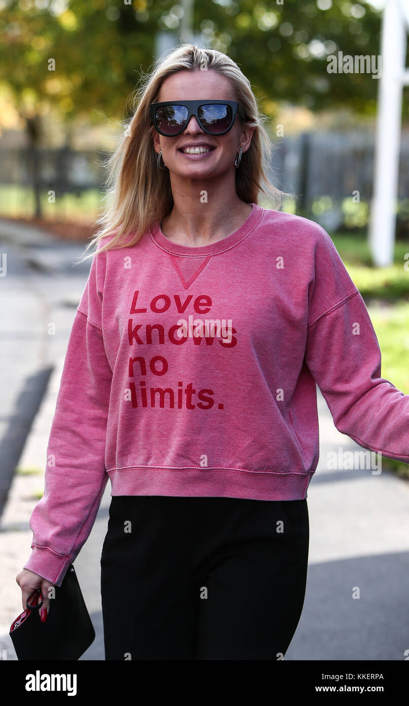Professional dancer Nadiya Bychkova arrives at rehearsals for Strictly ...