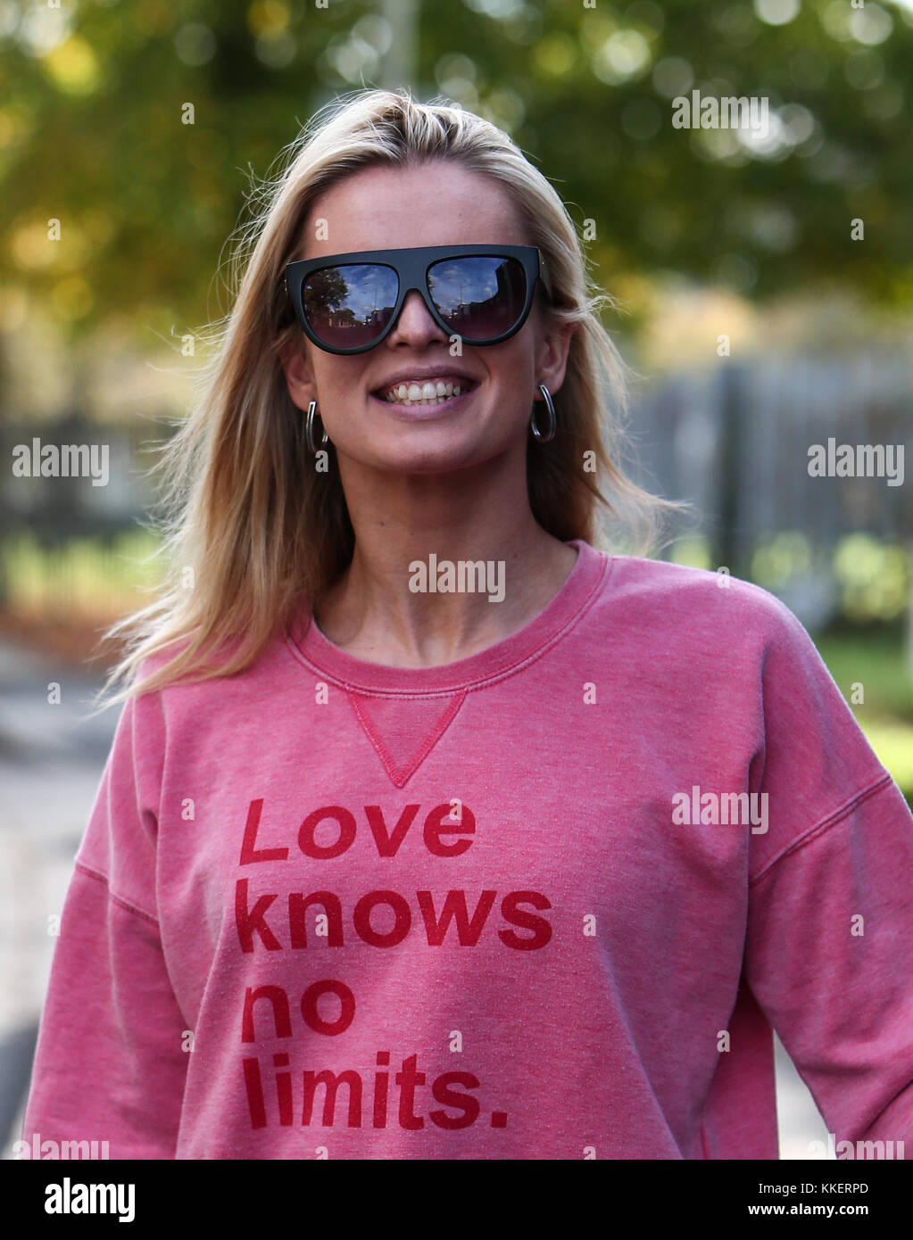 Professional dancer Nadiya Bychkova arrives at rehearsals for Strictly ...