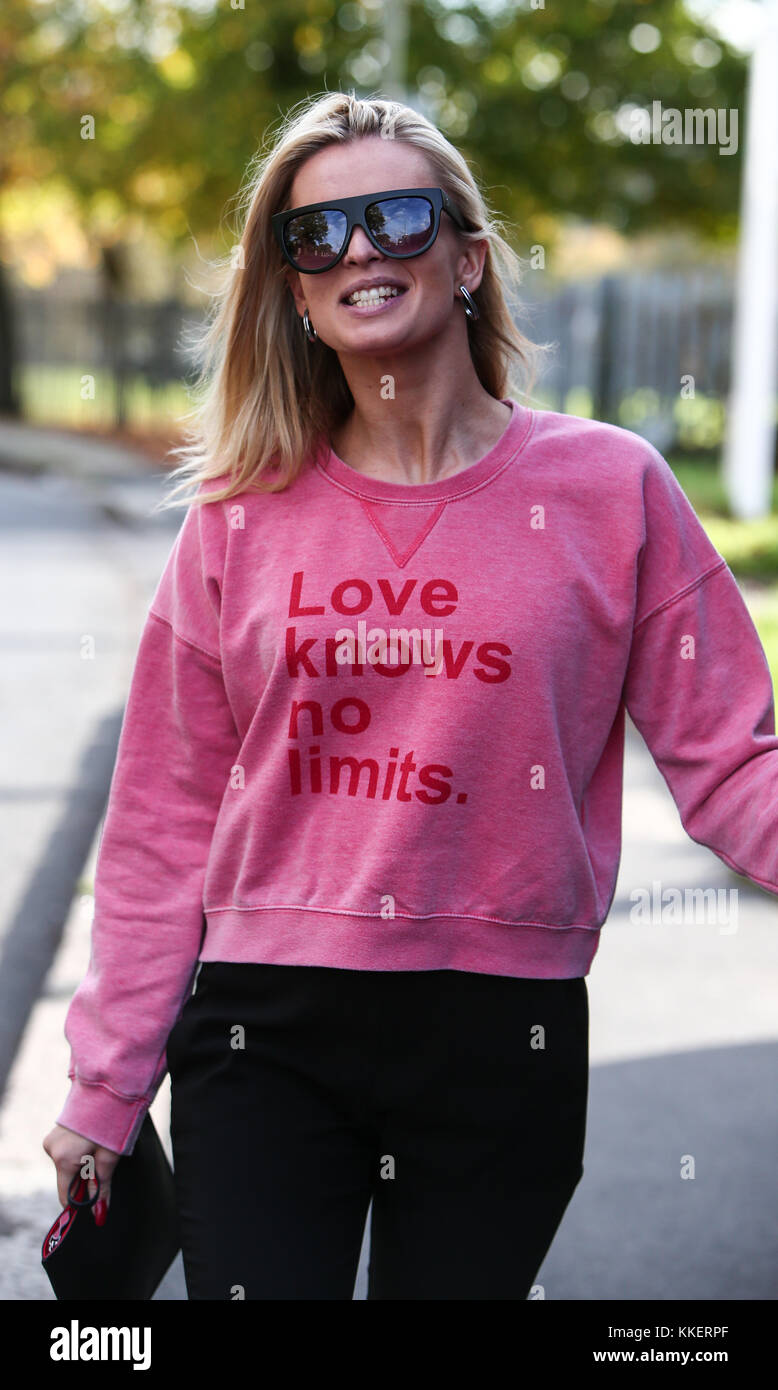 Professional dancer Nadiya Bychkova arrives at rehearsals for Strictly ...