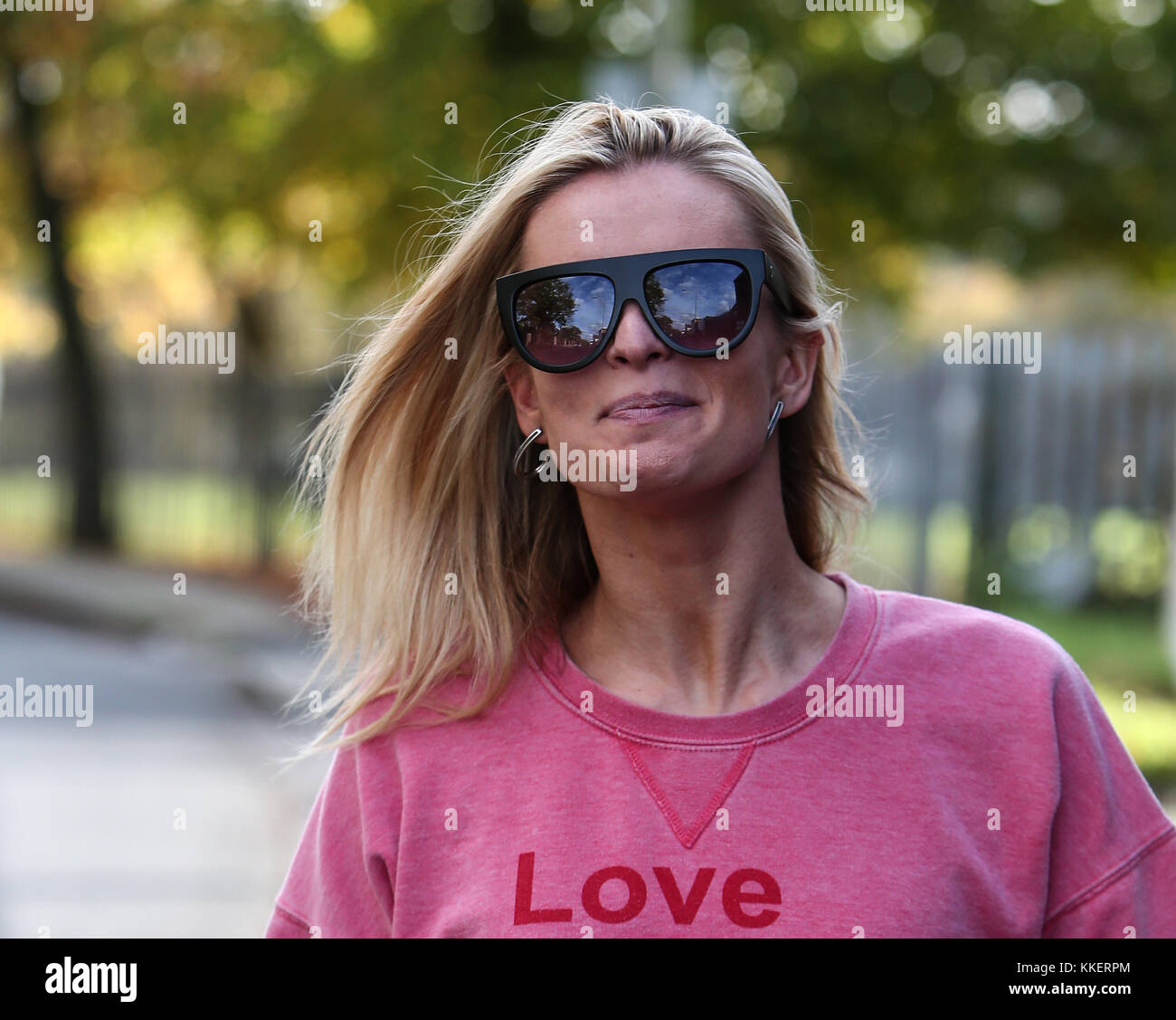 Professional dancer Nadiya Bychkova arrives at rehearsals for Strictly ...