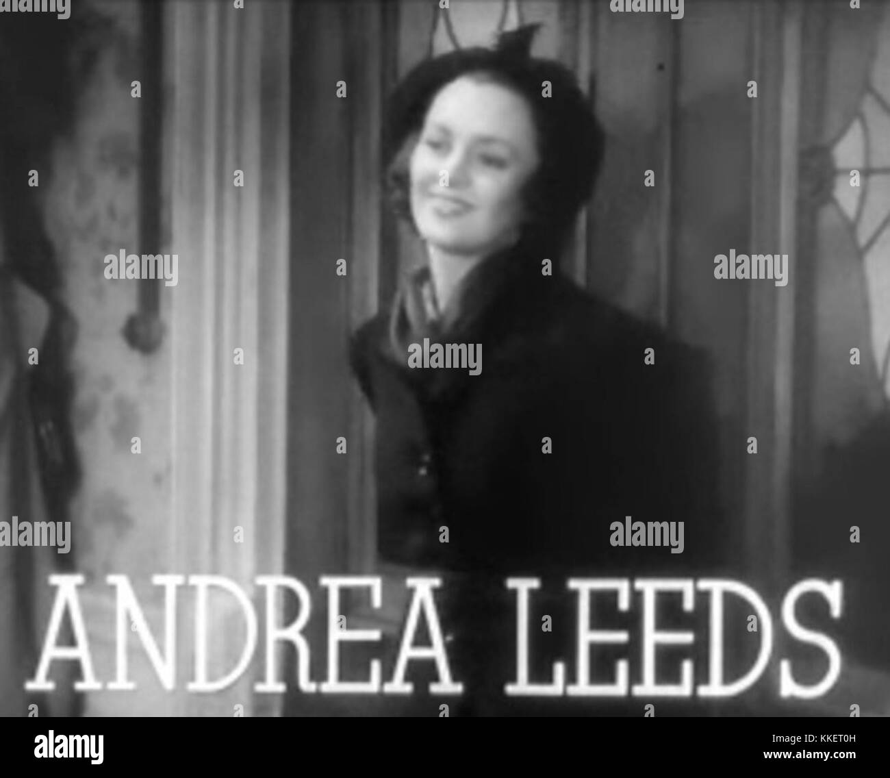 Andrea Leeds, an actress known for her work in the 1930s, stars in the ...