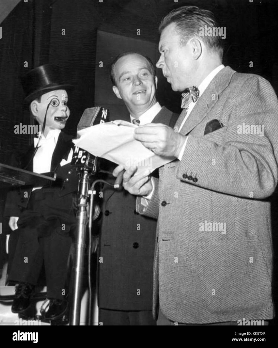 Fred Allen, Edgar Bergen, and Charlie McCarthy were famous figures in ...