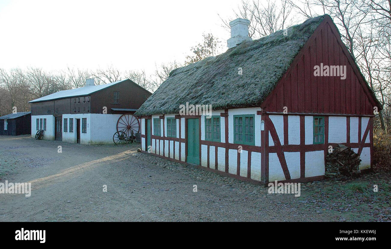 Hjerl Hede is an open-air museum in Denmark, preserving historical ...