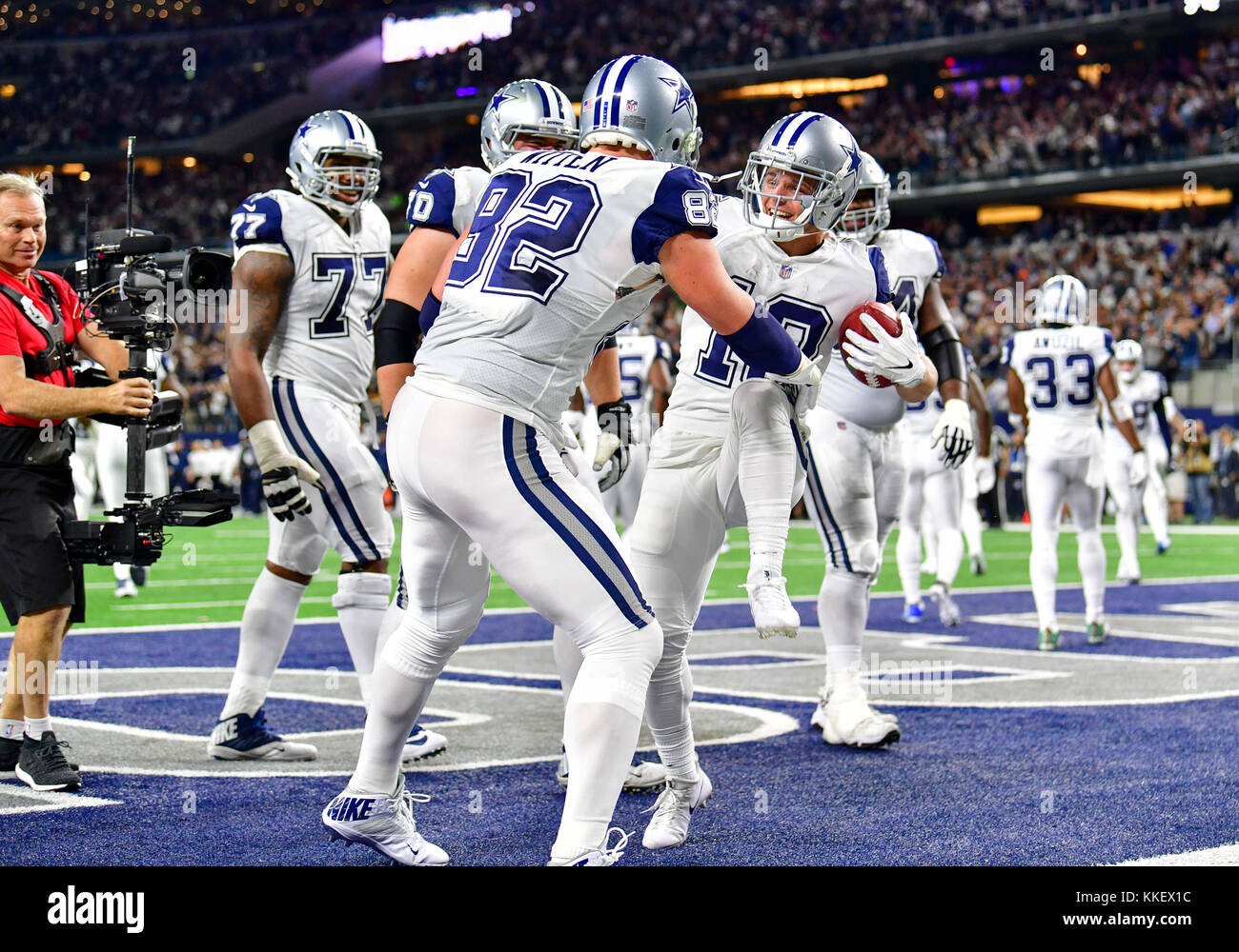 Arlington, Texas, USANovember 30th, 2017:.Dallas Cowboys wide receiver ...