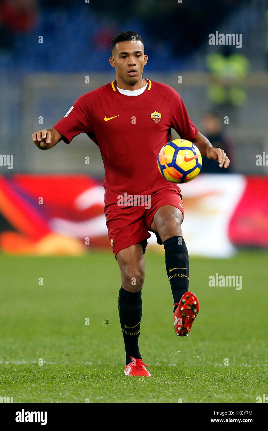 Olympic Stadium, ROME, Italy. 01st Dec, 2017. Juan Jesus of Roma during ...