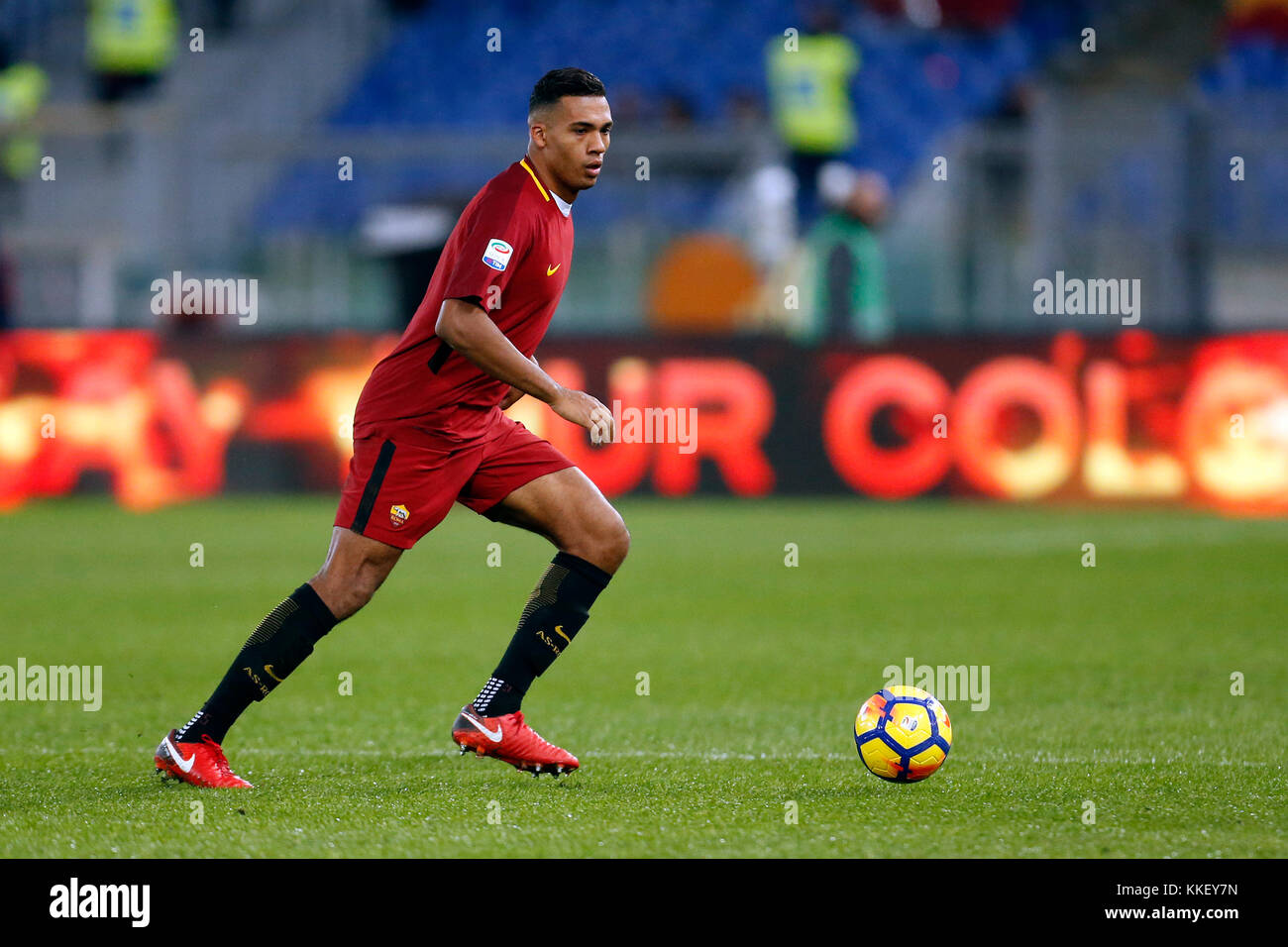 Olympic Stadium, ROME, Italy. 01st Dec, 2017. Juan Jesus of Roma during ...