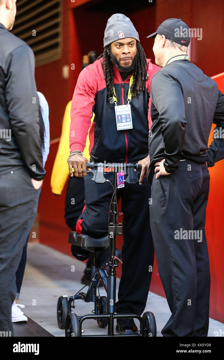 Stanford usc football sherman hi-res stock photography and images - Alamy