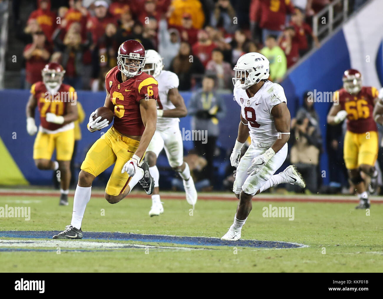 Santa Clara, California, USA. 1st Dec, 2017. USC Trojans wide receiver ...