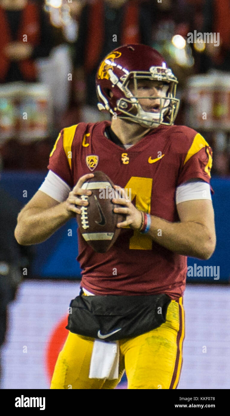 Dec 01 2017 - Santa Clara U.S.A CA USC quarterback Sam Darnold named ...