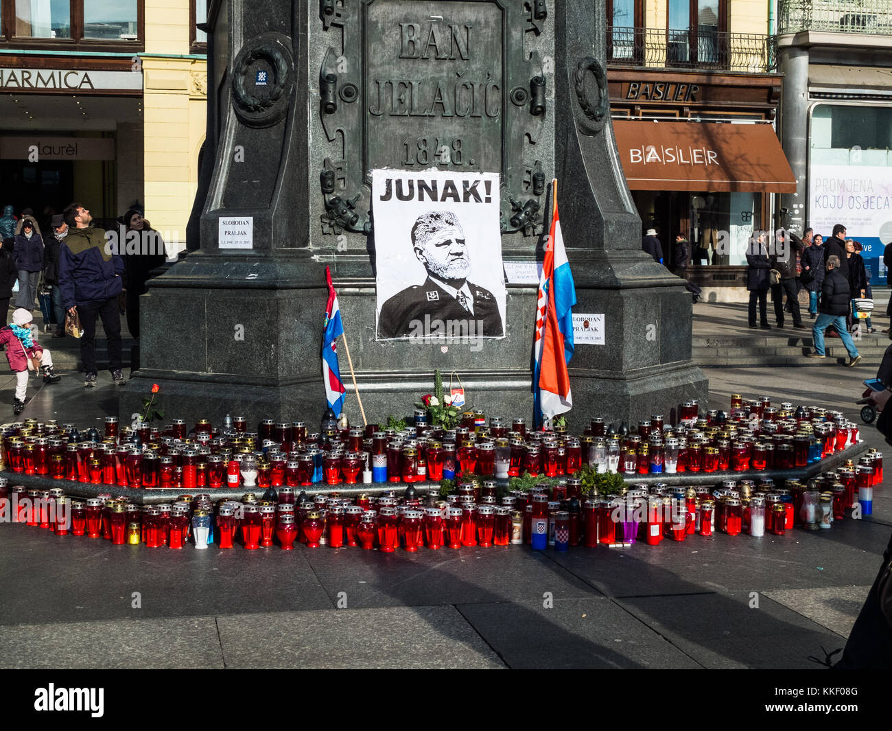 Zagreb, Croatia. 2nd Dec, 2017. In Zagreb Slobodan Praljak is ...