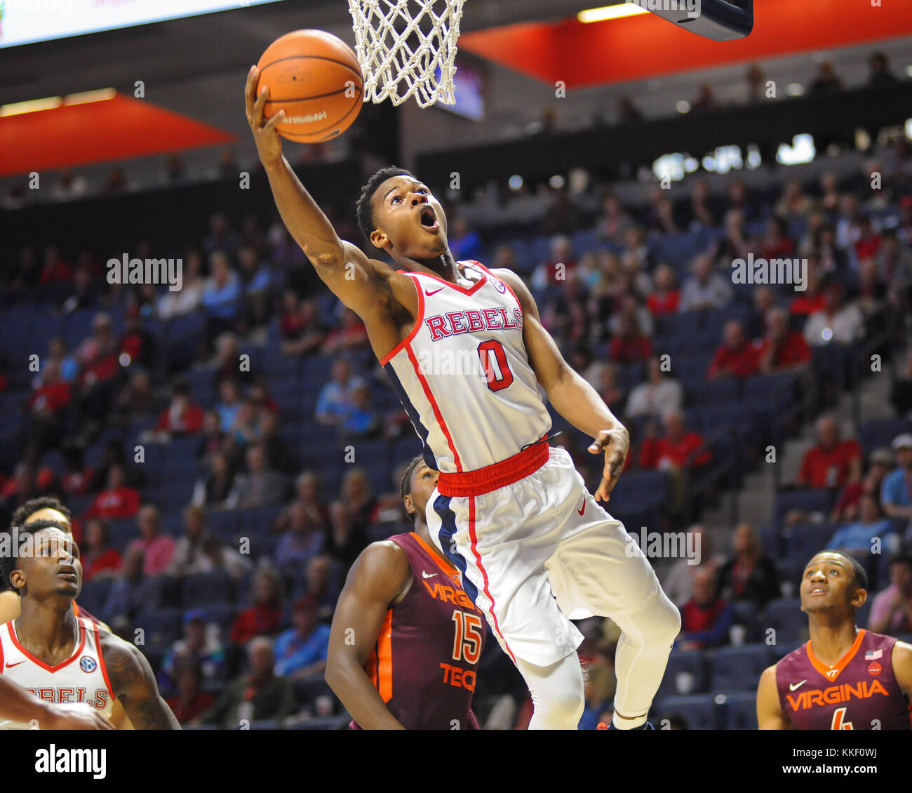 December 2, 2017; Oxford, MS, USA; Ole' Miss, DEVONTAE SHULER (0 ...