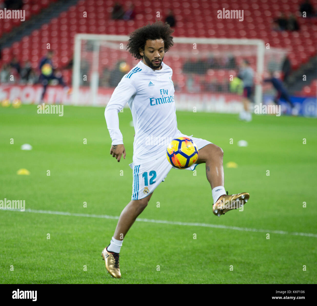 Madrid, Spain. 2nd December, 2017. (12) Marcelo Vieira Da Silva before ...