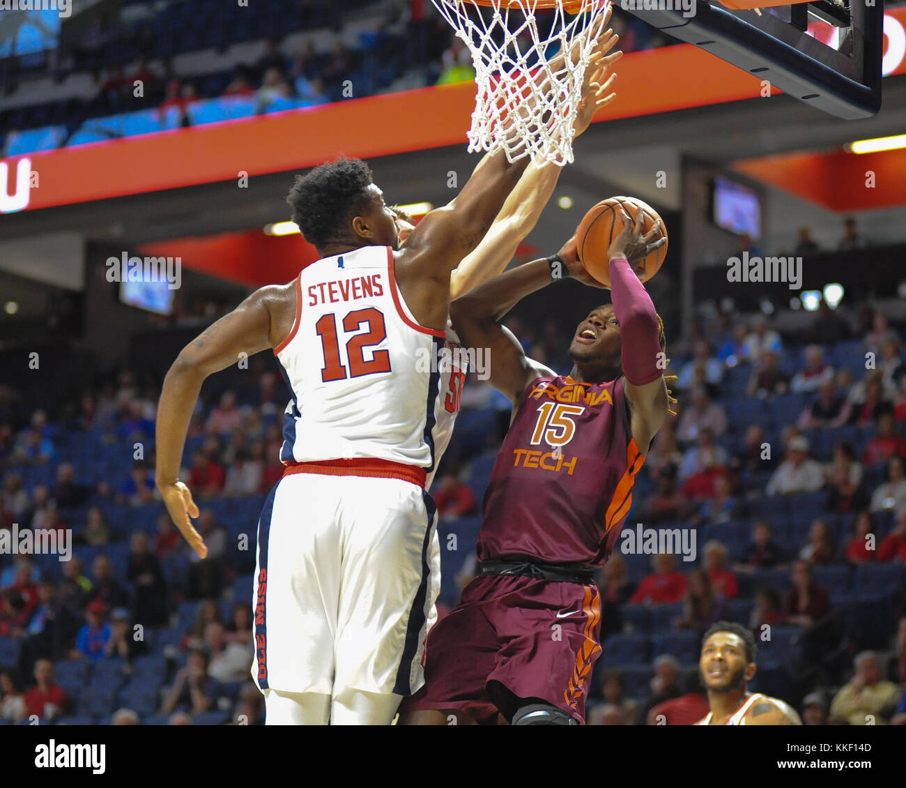 December 2, 2017; Oxford, MS, USA; Virginia Tech., CHRIS CLARKE (15 ...