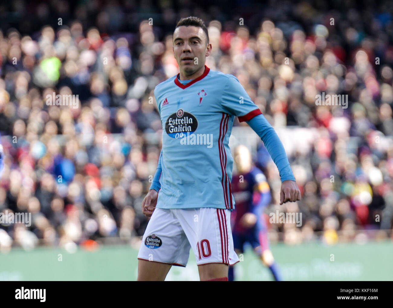 Soccer player Iago Aspas during the match between FC Barcelona v Real ...