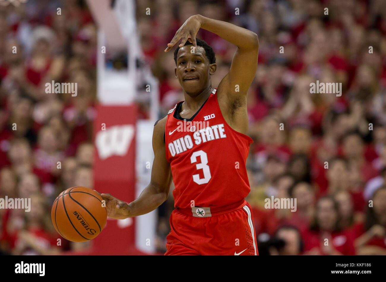 Big ten basketball c j jackson hi-res stock photography and images - Alamy