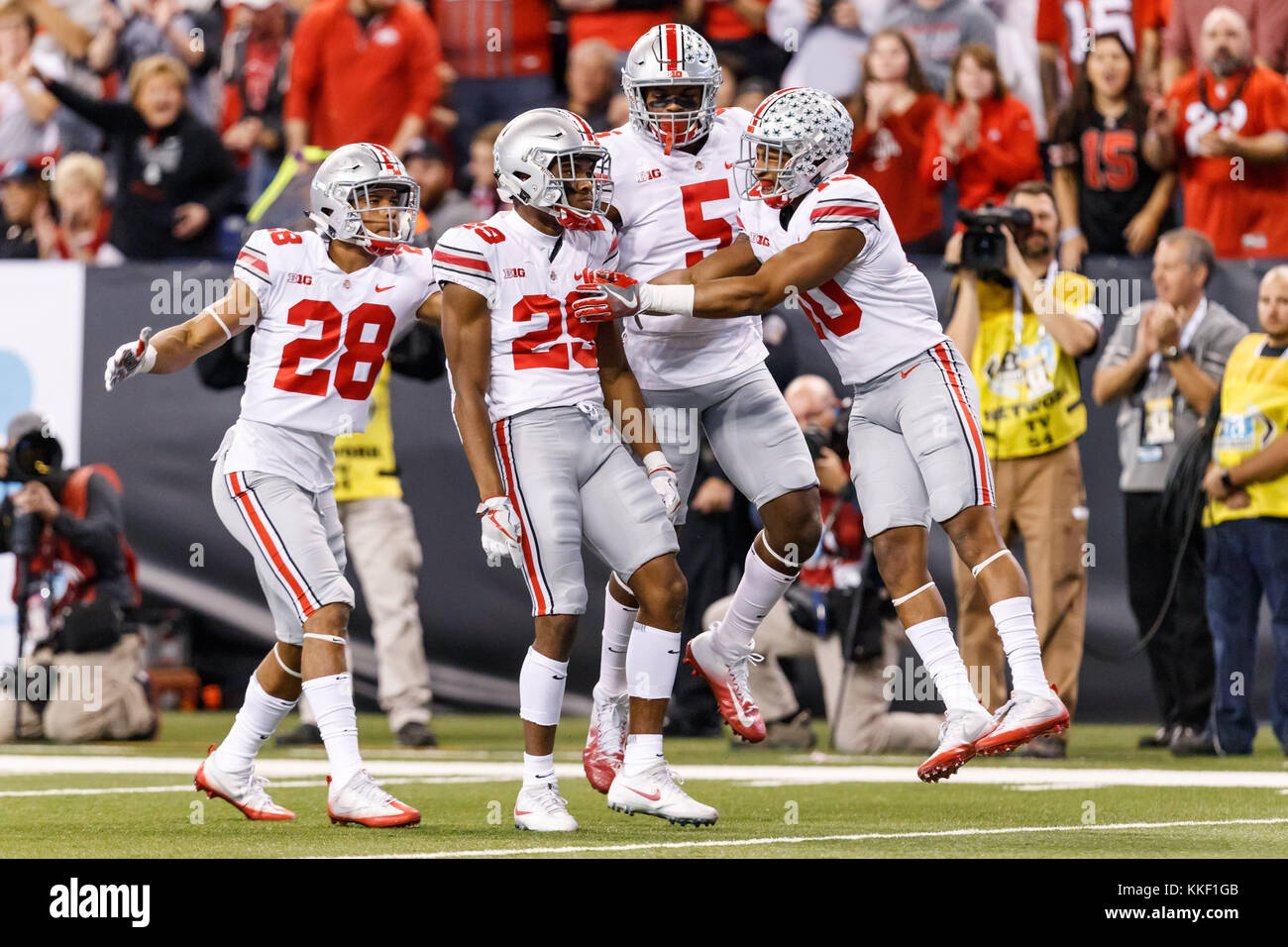December 2nd, 2017: Ohio State Buckeyes safety Brendon White (25 ...