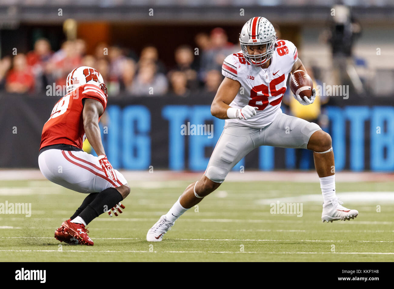 December 2nd, 2017: Ohio State Buckeyes tight end Marcus Baugh (85 ...
