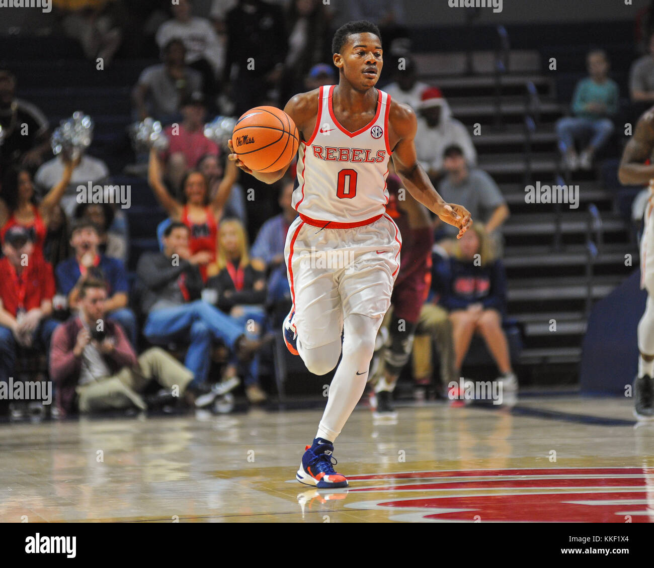 December 2, 2017; Oxford, MS, USA; Ole' Miss Rebels, DEVONTAE SHULER (0 ...