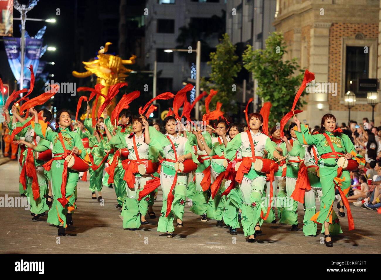 Perth, Australia. 2nd Dec, 2017. People perform folk dance during a ...