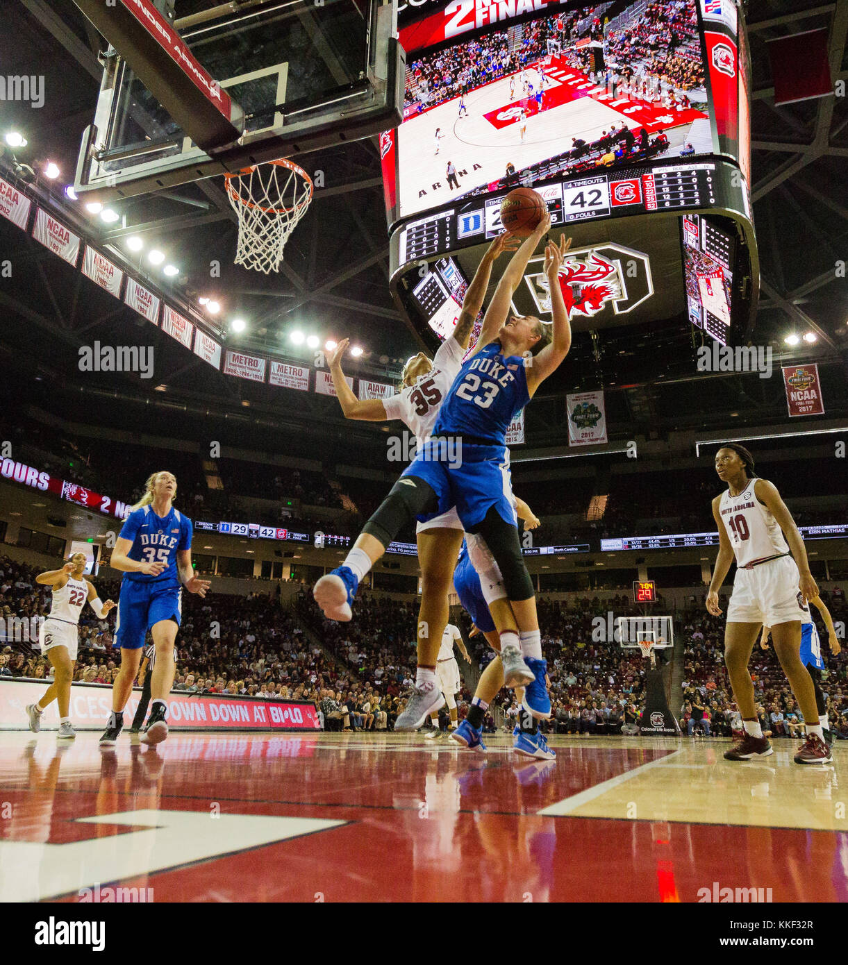 Columbia, SC, USA. 3rd Dec, 2017. South Carolina forward Alexis ...