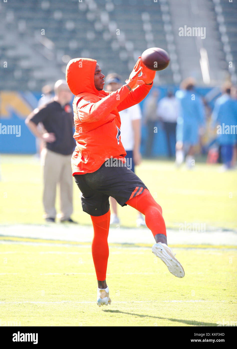 December 03, 2017 Cleveland Browns wide receiver Josh Gordon (12) in ...