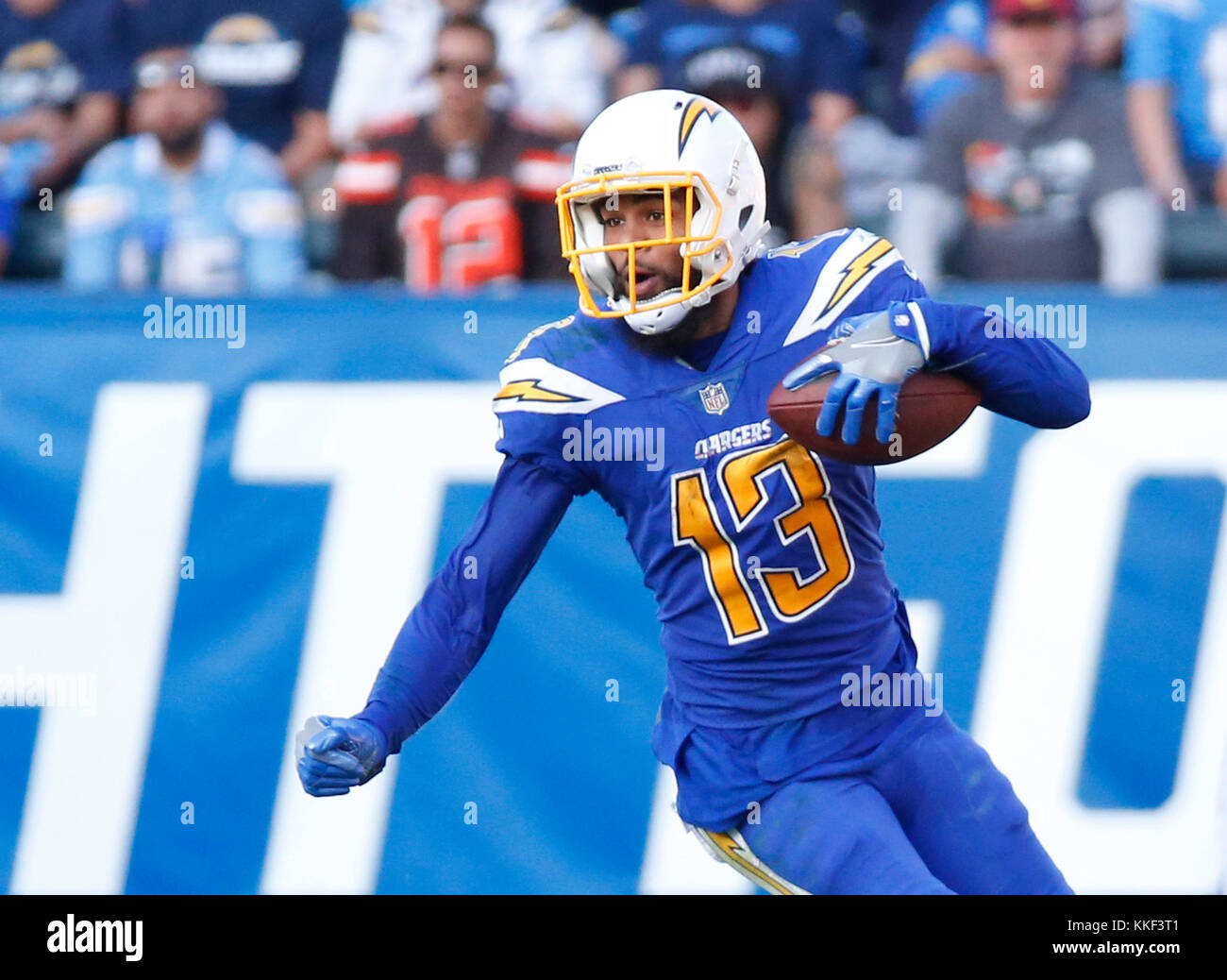 December 03, 2017 Los Angeles Chargers wide receiver Keenan Allen (13 ...