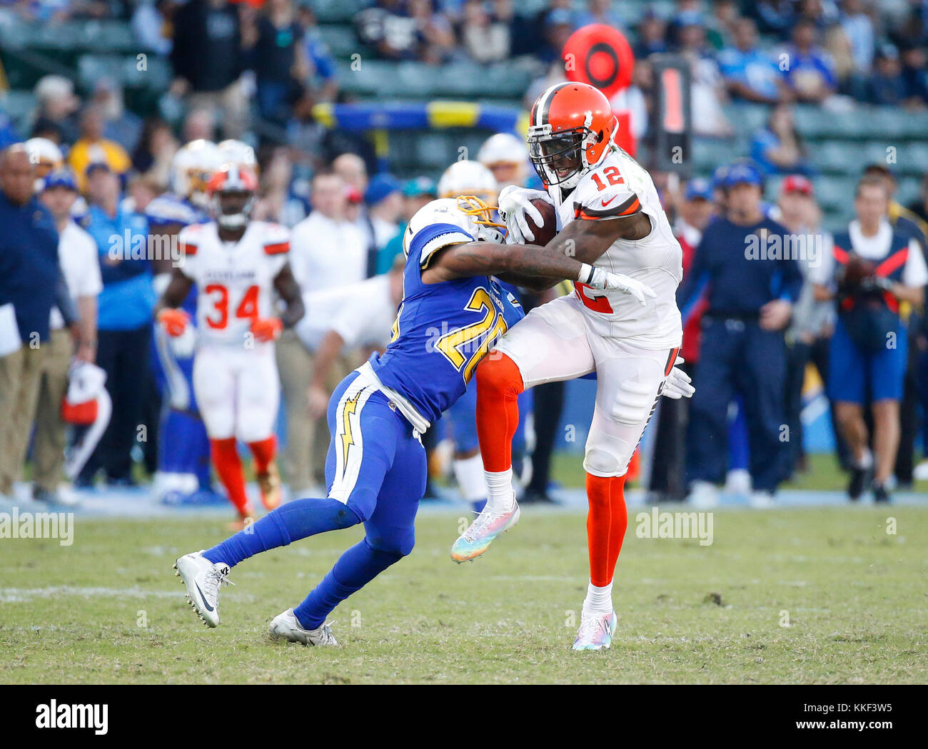 December 03, 2017 Cleveland Browns wide receiver Josh Gordon (12 ...