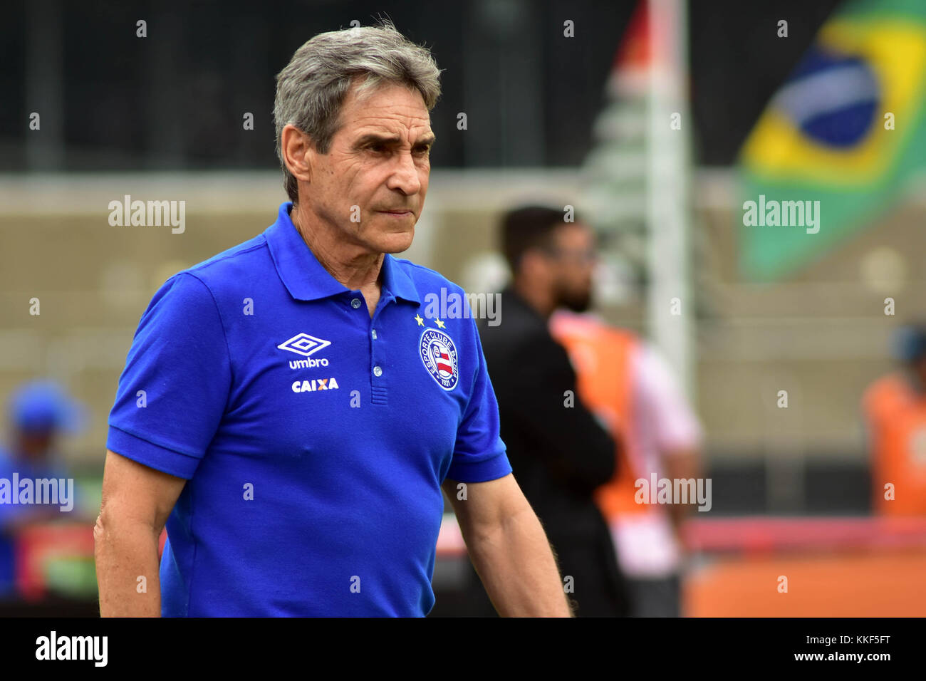 Sao Paulo, Brazil. 3rd Dec, 2017. Coach Paulo Cesar Carpegiani of Bahia ...