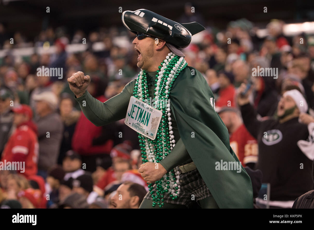 East Rutherford, New Jersey, USA. 3rd Dec, 2017. Robert F. ('Jetman ...