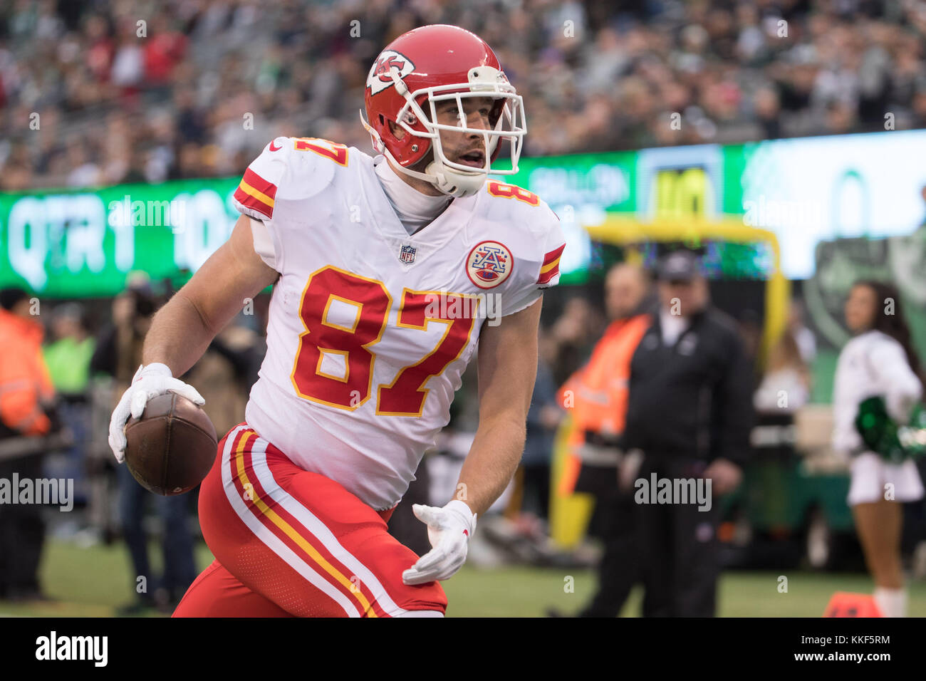 East Rutherford, New Jersey, USA. 3rd Dec, 2017. Kansas City Chiefs ...